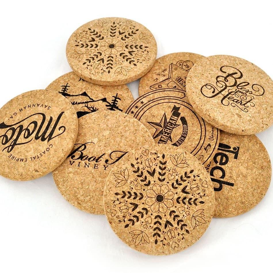 Cork coaster store